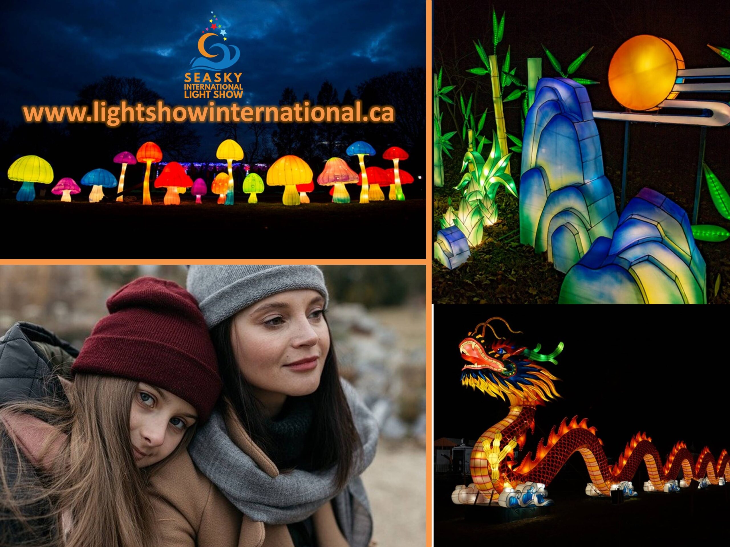 Create Special Family Moments at the Light Show ! - Seasky ...